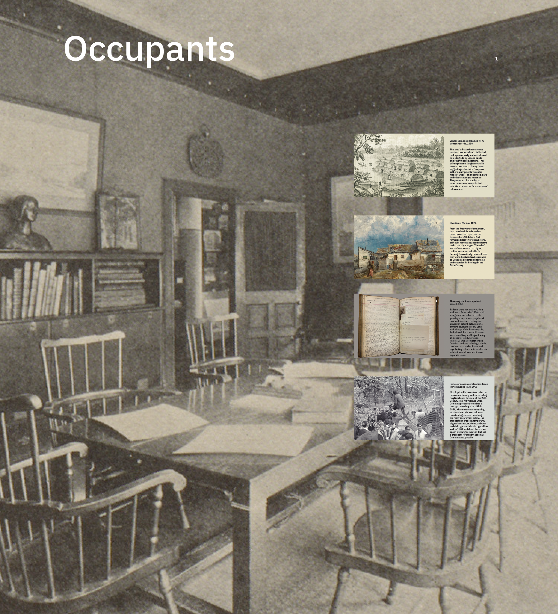 Occupants | Buell Center